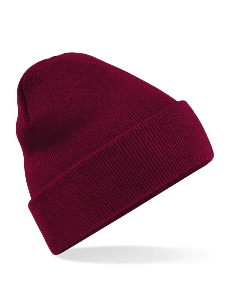 BERRETTO | ADULTO | CON RISVOLTO | TAGLIA UNICA | BS | BS660 BURGUNDY ...